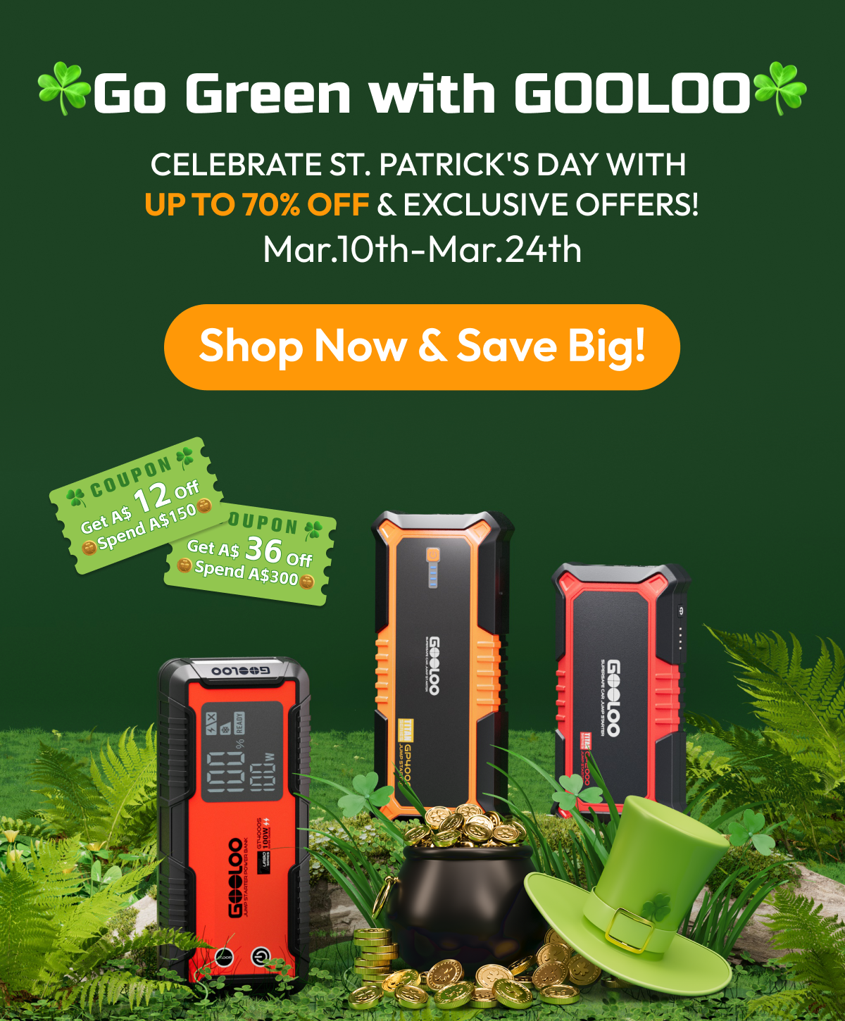 Car Jump Starter | GOOLOO AU Official Website – AU.GOOLOO